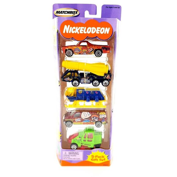Nickelodeon | Toys | Matchbox Nickelodeon 5pack Gift Set Die Cast Cars ...